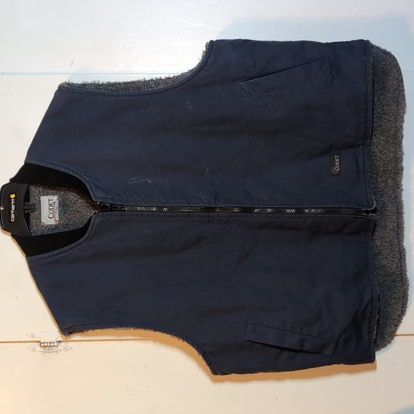 Carhartt | Jackets & Coats | Codet Navy Blue Duck Vest Mens Xxl | Poshmark